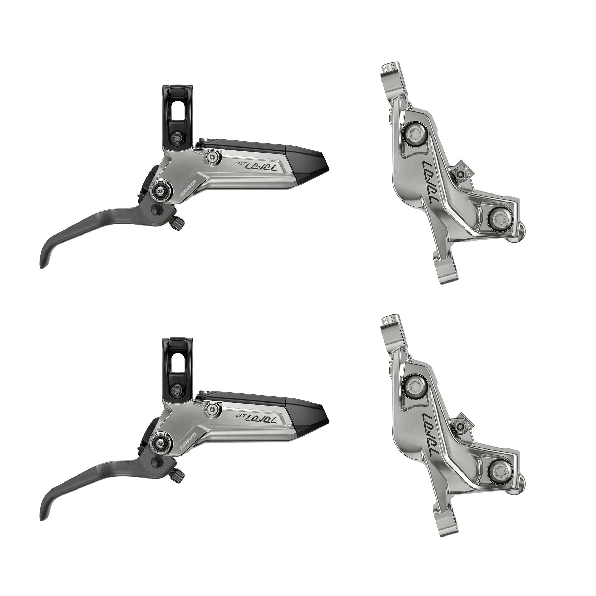 Sram Level Ultimate Stealth 4 pistons disc brake kit LordGun online bike store