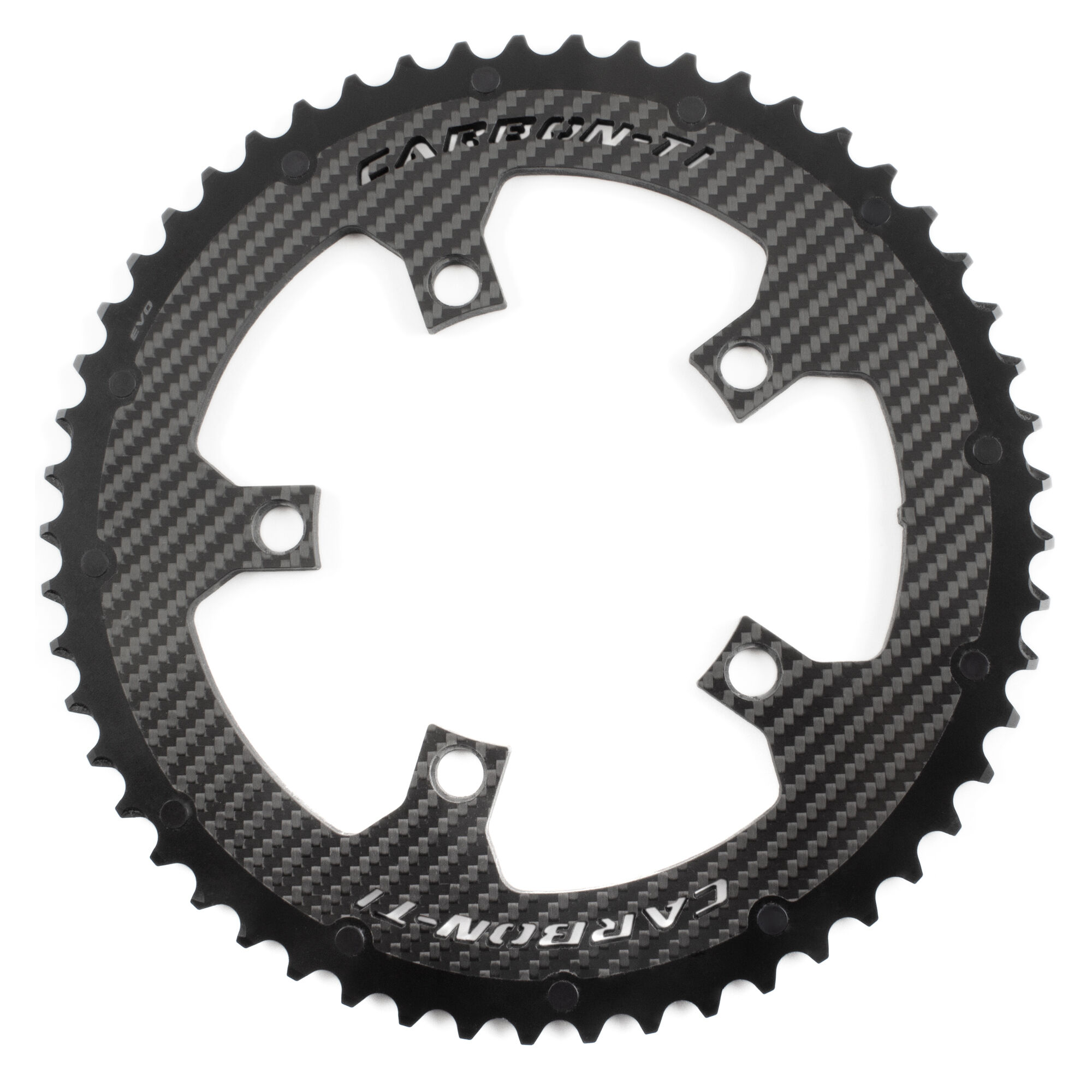 Carbon Ti X-Carboring EVO 53 x 110 (5 arms) chainring LordGun online ...