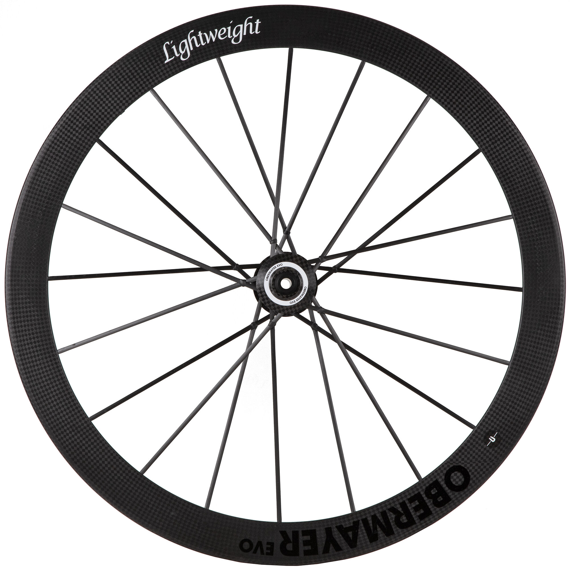 Lightweight Obermayer EVO Carbon tubeless Disc front wheel LordGun ...