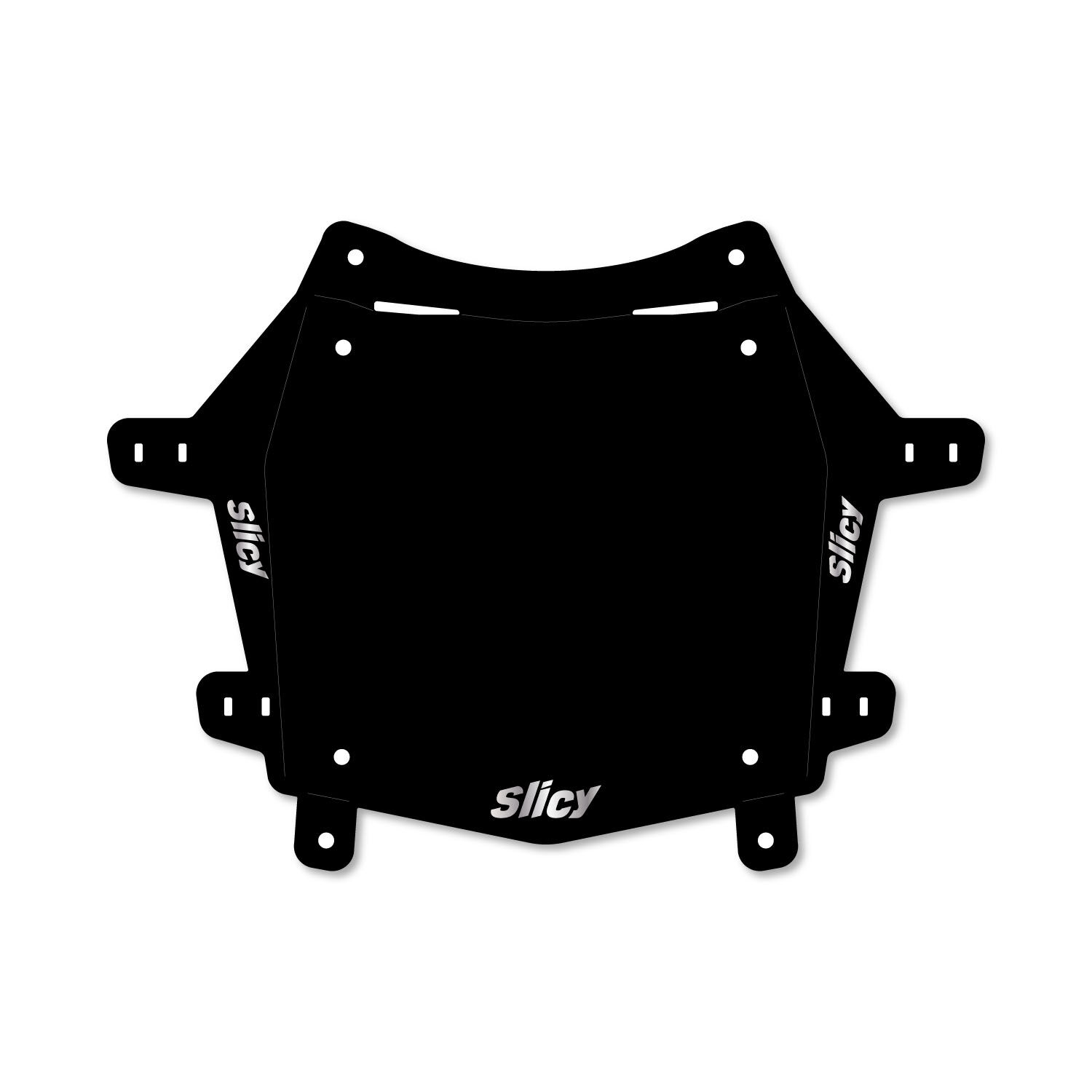 Slicy Dh Logo number plate 2024 LordGun online bike store